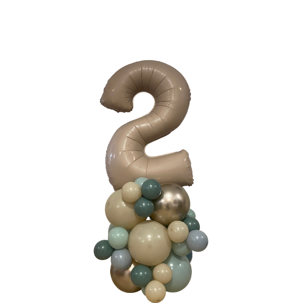 Jumbo Number Balloon Stack | The Celebration Enthusiast