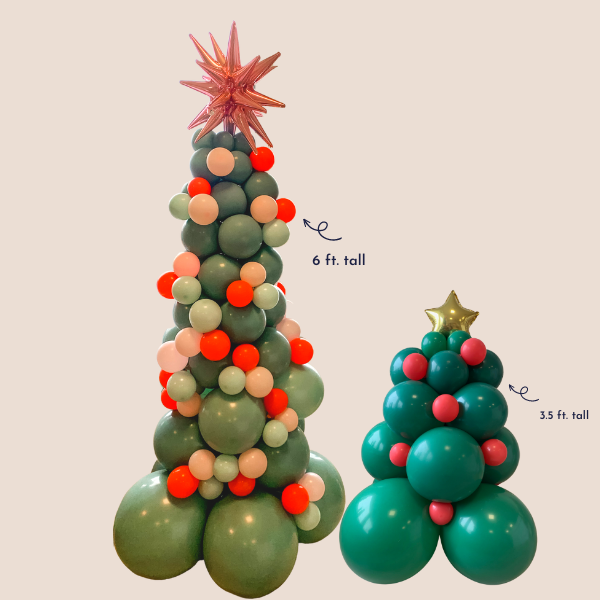 Freestanding Balloon Christmas Trees (2 sizes!) | The Celebration ...